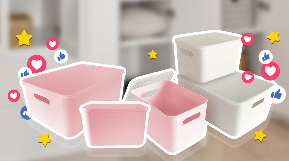 Smart Ways to Organize Your Room with Storage Boxes – SM Stationery