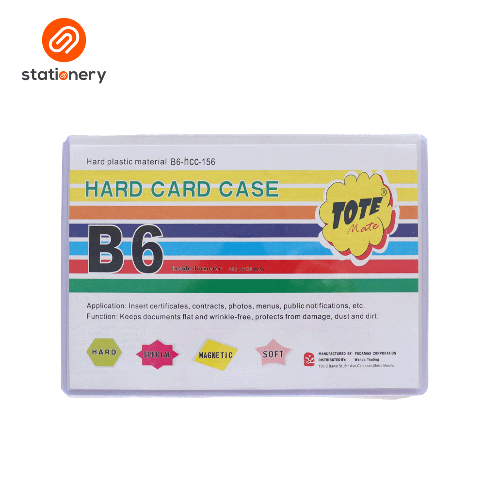 Hard Card Case B6 – SM Stationery