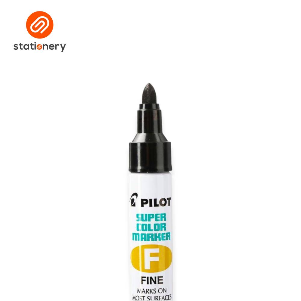 Pilot Super Color Permanent Marker Fine Black – SM Stationery