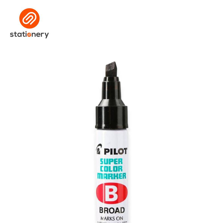 Pilot Super Color Permanent Marker Broad Black – SM Stationery