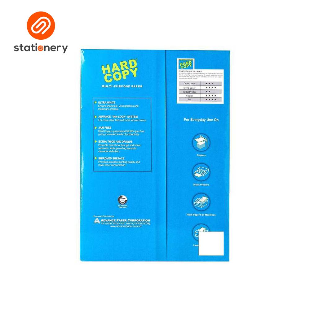 Hard Copy Multi Purpose Bond Paper Substance 24 500 Sheets - A4 – SM ...