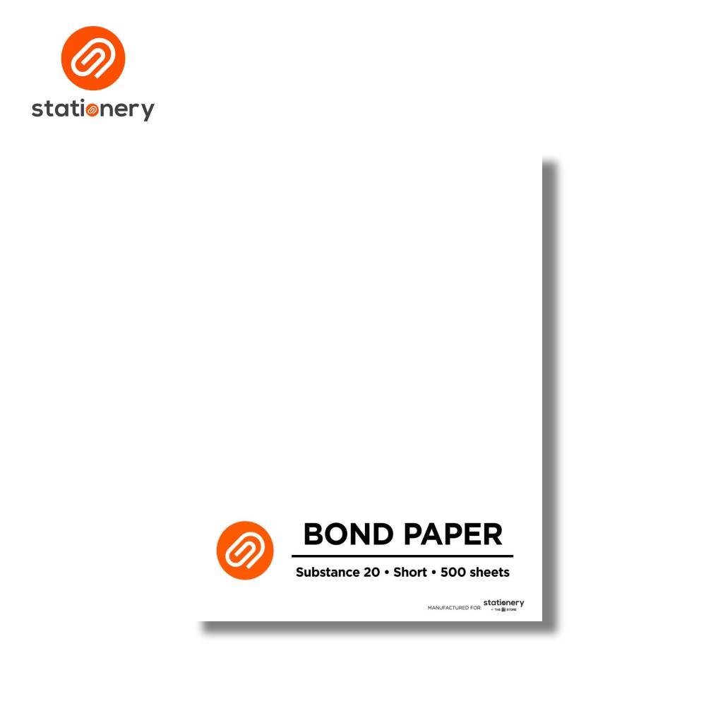 Bond Paper Substance 20 500 Sheets - Short – SM Stationery