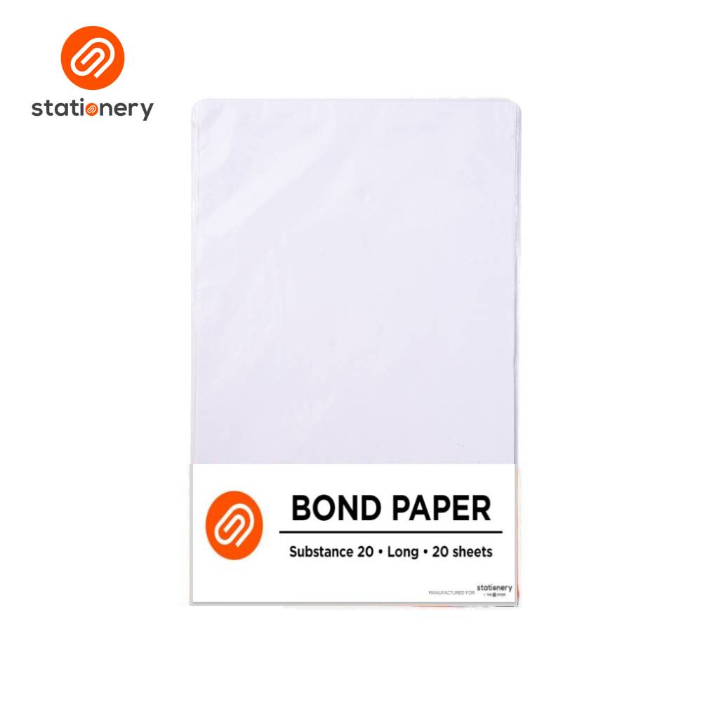 Bond Paper 20 sheets - Long – SM Stationery