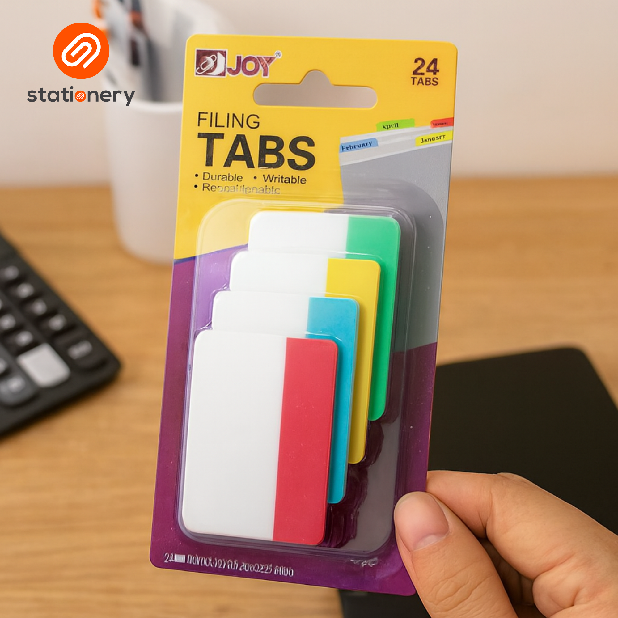 Joy Filling Tabs 2x1.5" - 24 pcs – SM Stationery