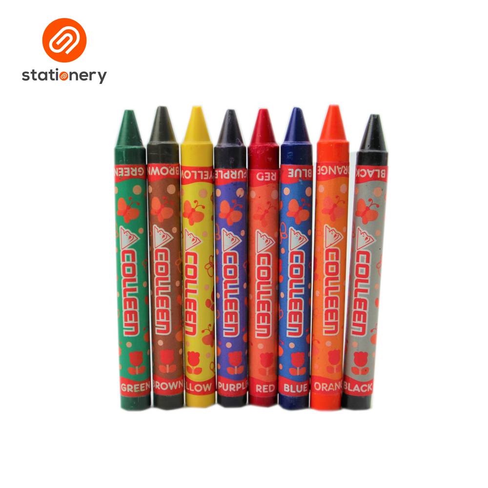 Colleen Jumbo Crayons - 8 Colors – SM Stationery