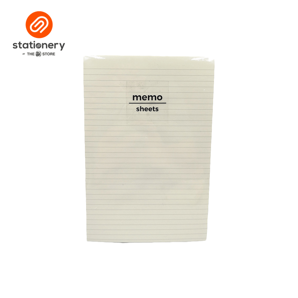 Padded Memo Pad Ruled Cream - 14x21cm (Large) – SM Stationery
