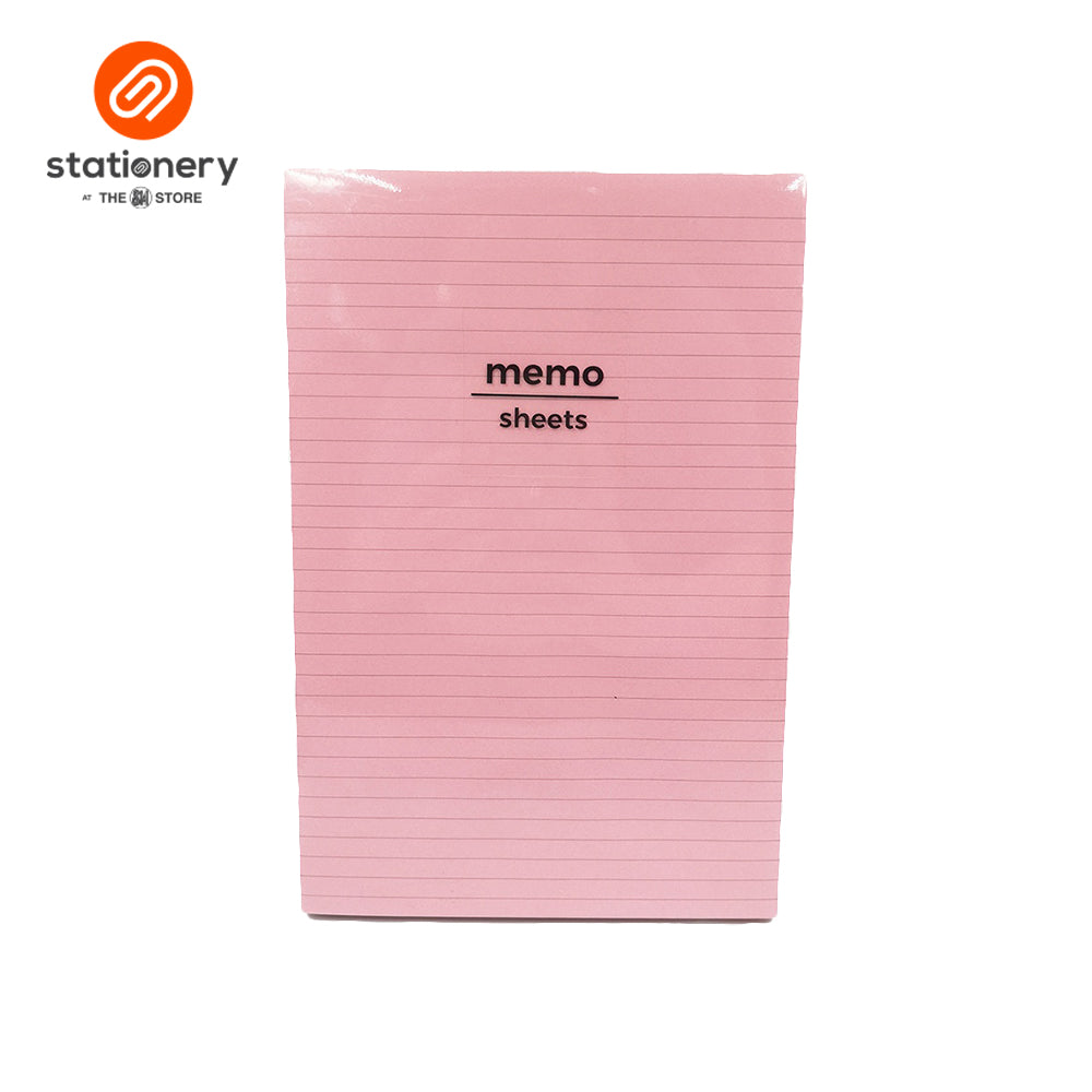 Padded Memo Pad Ruled Colored - 14x21cm (Large) – SM Stationery