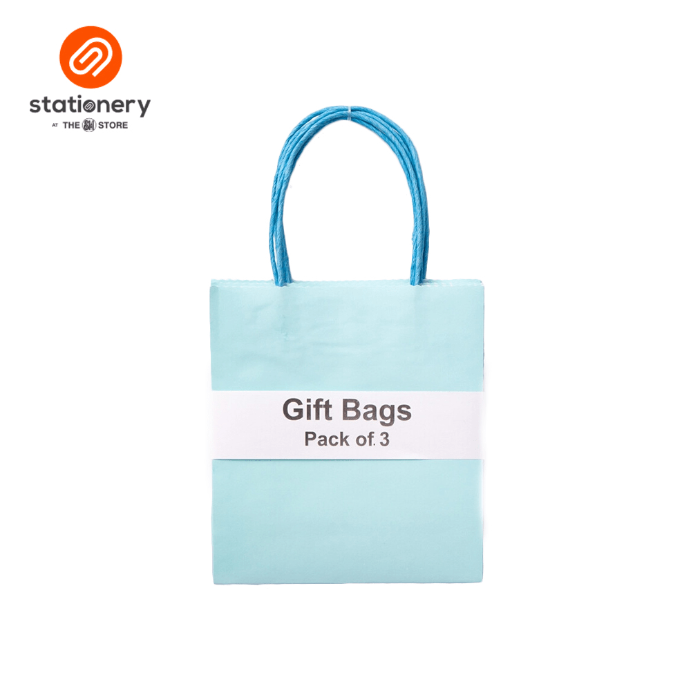 Plain Gift Bag 120 gsm Pack of 3 - Small (6 1/4x3x7") – SM Stationery