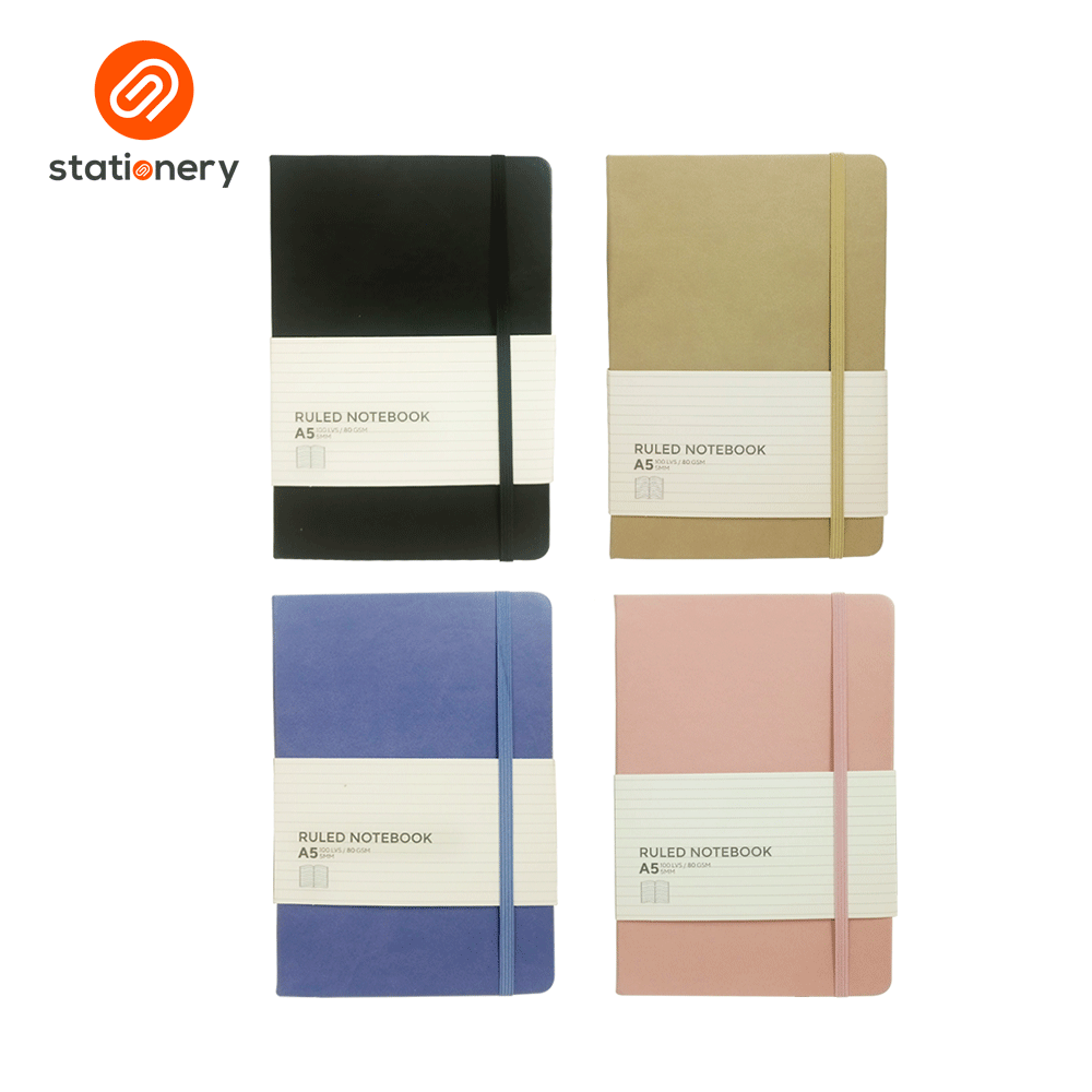 Lined Notebook A5 80gsm 100 Sheets – SM Stationery