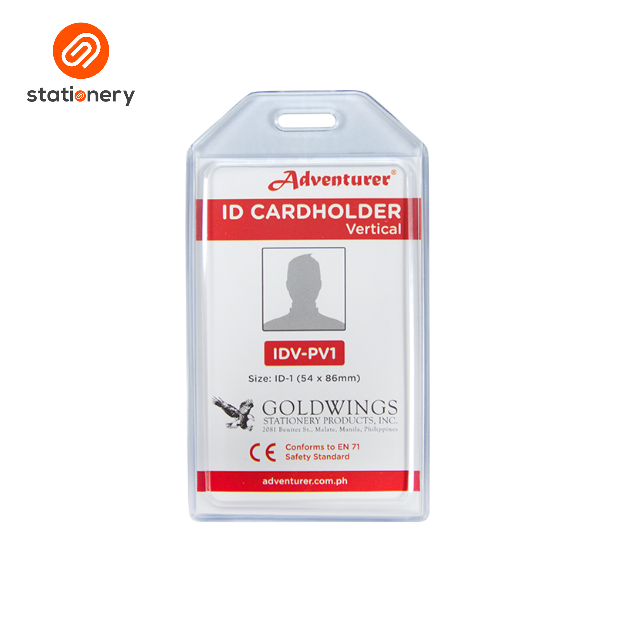 Adventurer Transparent ID Card Holder – SM Stationery