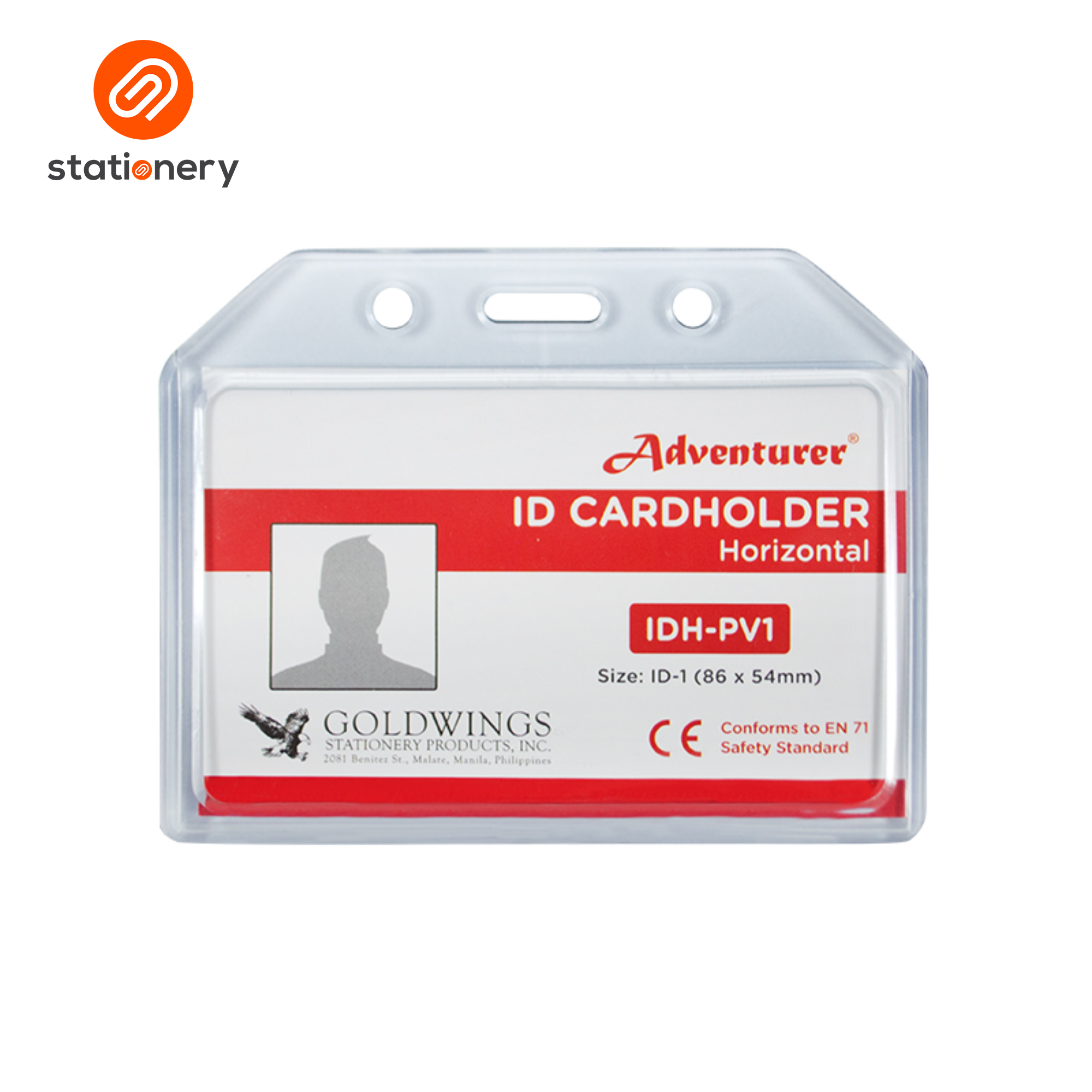 Adventurer Transparent ID Card Holder – SM Stationery