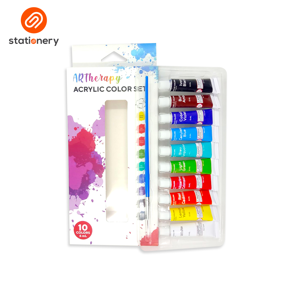 Artherapy Basic Acrylic Color set of 10 | Best Price Online