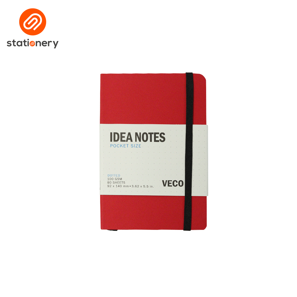 Veco Idea Notes Pocket Size Journal Notebook 3.6x5.5inches – SM Stationery