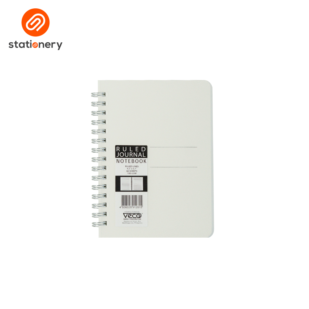 Veco Journal Ruled Notebook - 4.2x5.7" – SM Stationery