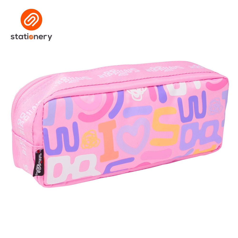 Smiggle Smiggler Oblong Pencil Case - Pink – SM Stationery
