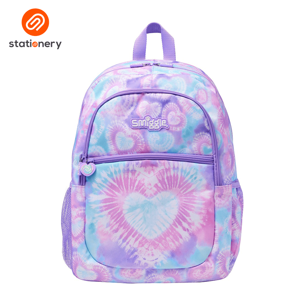 Smiggle I Heart Classic Backpack - Lilac – SM Stationery