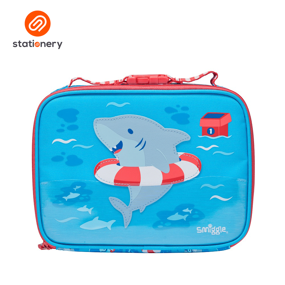 Smiggle Over And Under Teeny Tiny Square Lunchbox - Mid Blue – SM ...