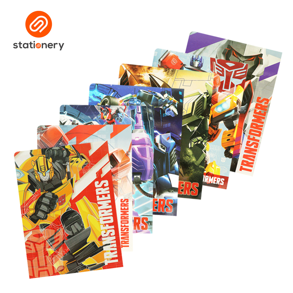 Transformers Writing Notebook 80lvs Pack of 7 – SM Stationery