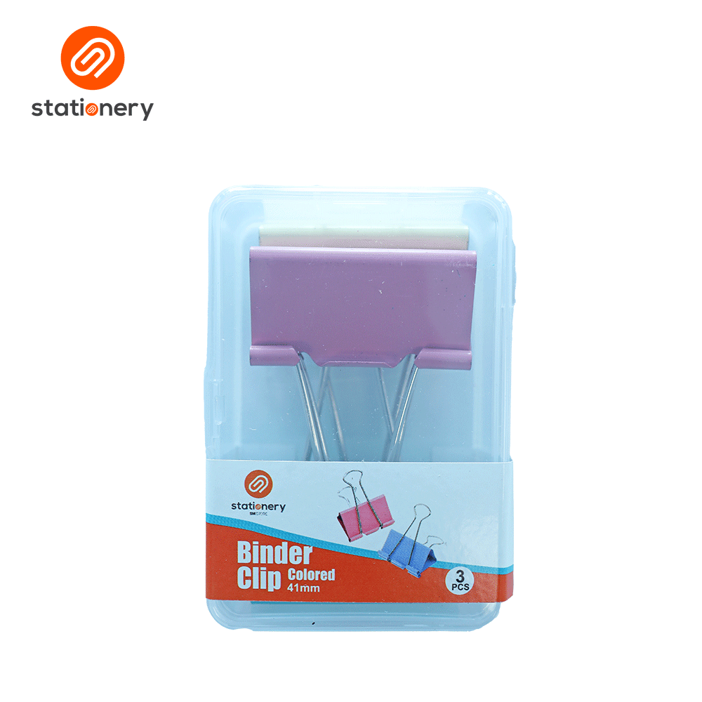 Stationery Colored Binder Clip – SM Stationery