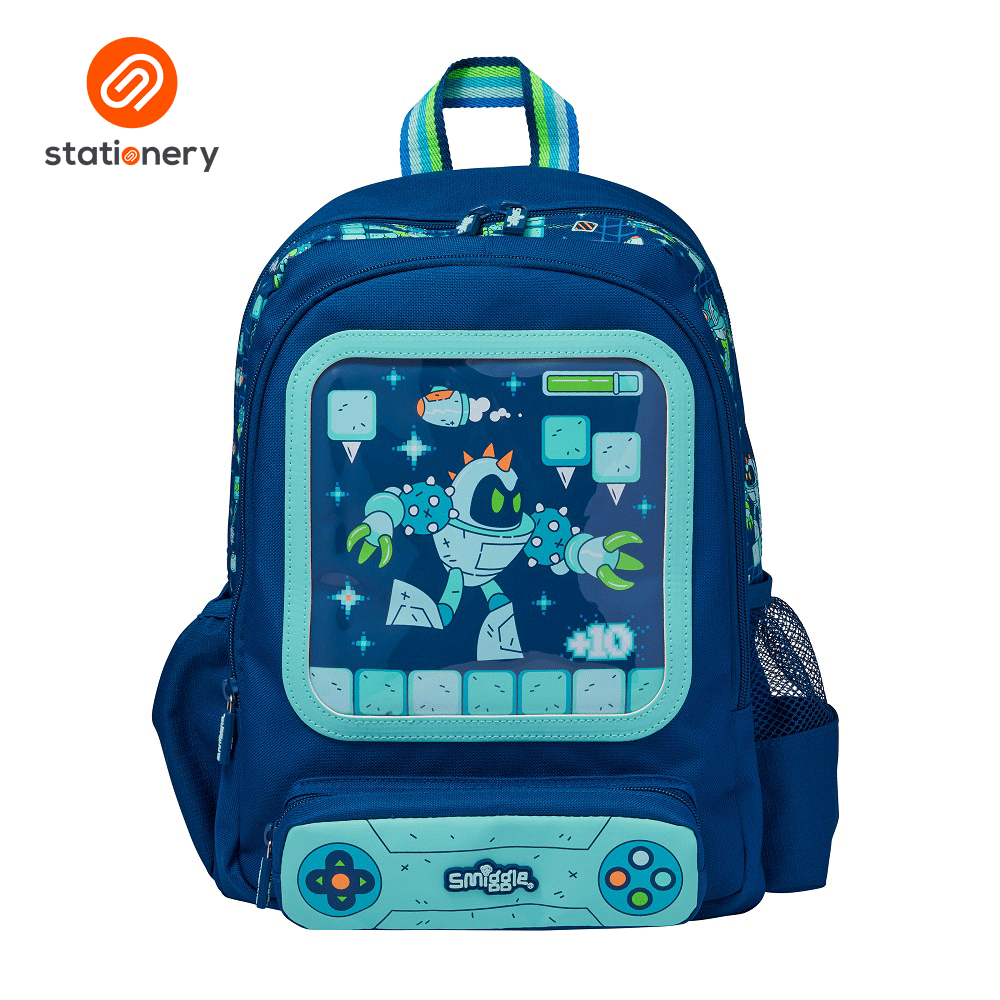 Smiggle Happy Tales Junior Character Backpack - Navy – SM Stationery