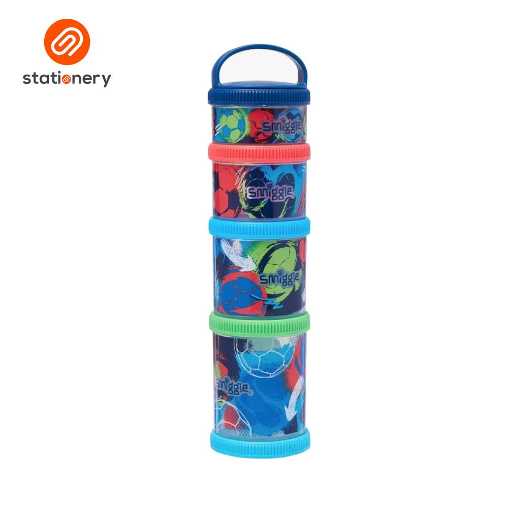 Smiggle Limitless Snack & Stack Containers - Navy – SM Stationery
