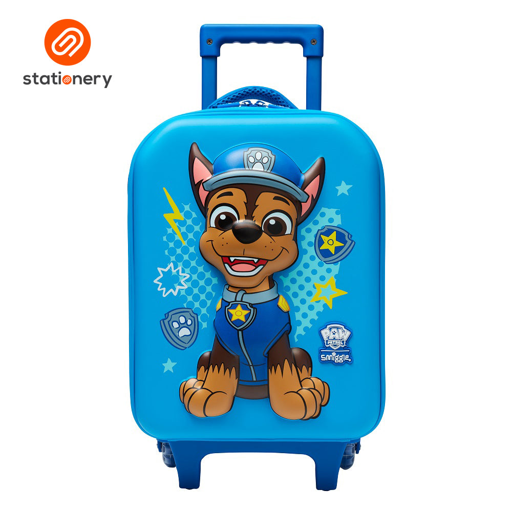Smiggle Paw Patrol Junior Hardtop Trolley Bag - Mid Blue – SM Stationery