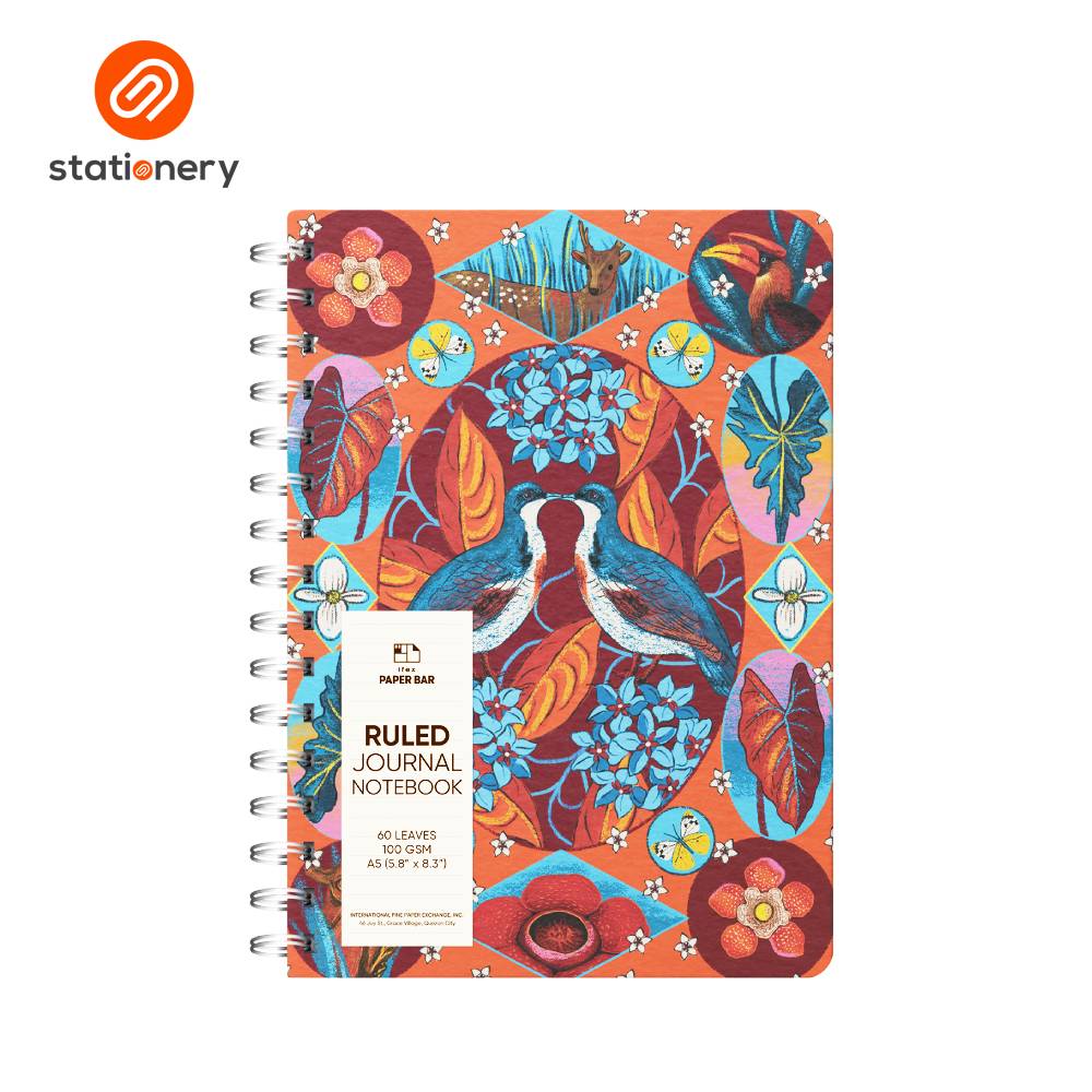 Spiral Ruled Journal Notebook A5 - The Flora and Fauna of the Philippi ...