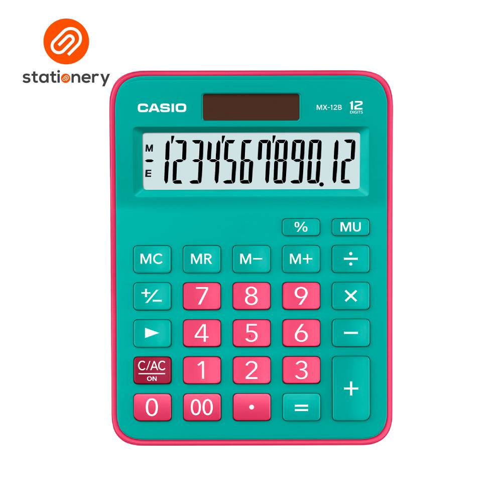Casio Desktop Calculator 12 digits MX12B – SM Stationery