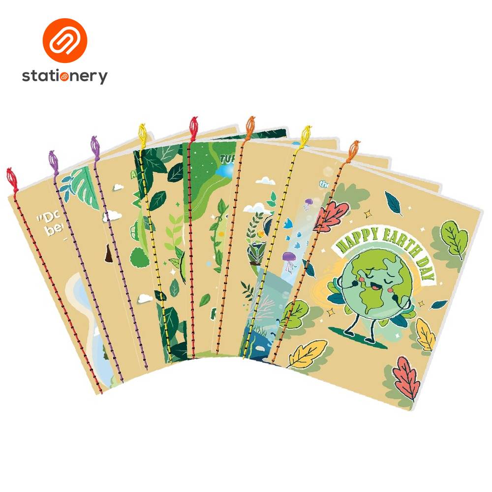 Advance Go Green Yarn Notebook 80lvs Pack of 8 – SM Stationery