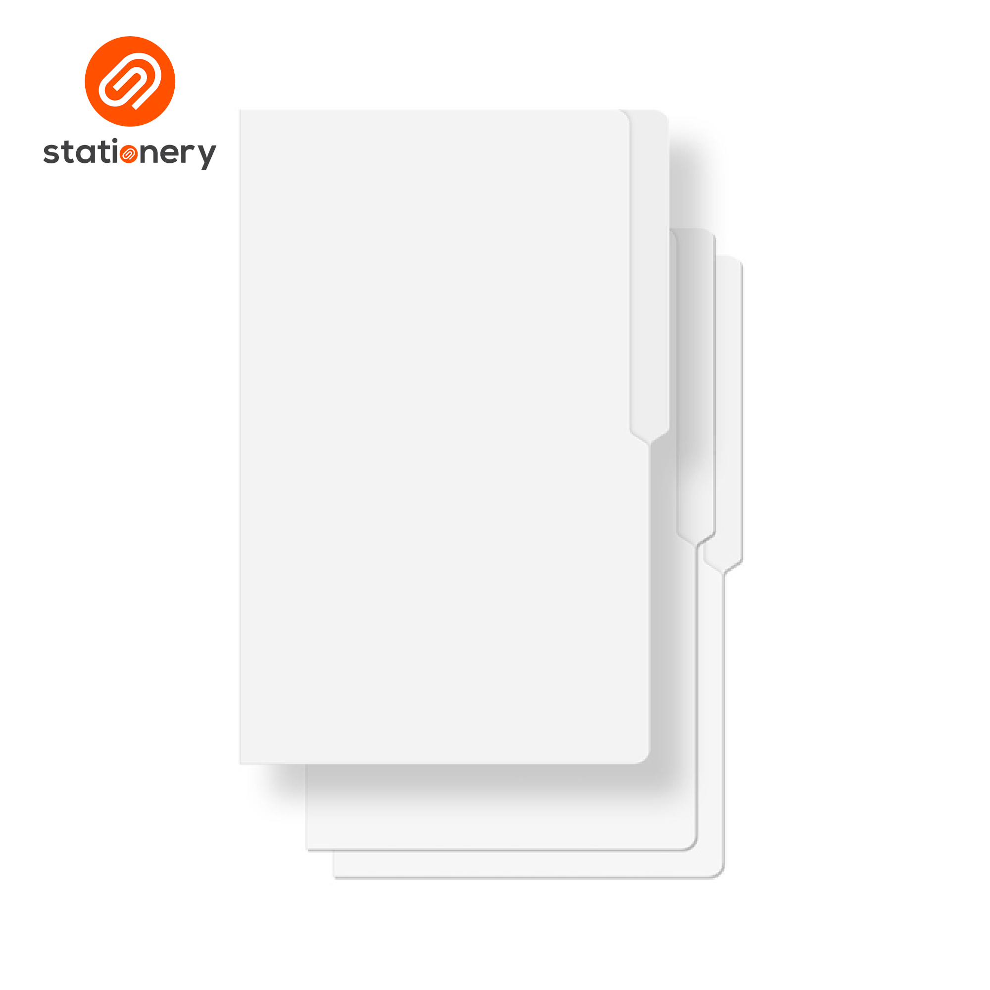 White Folder with Plastic Cover No. F68 - Long – SM Stationery