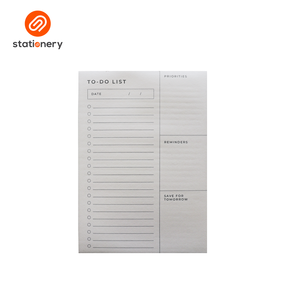 To-Do List Pad – SM Stationery