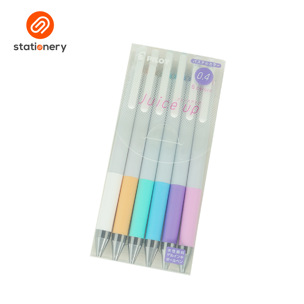 Pilot Juice Up Gel Pens 0.4mm 6 Color - Pastel Colors – SM Stationery