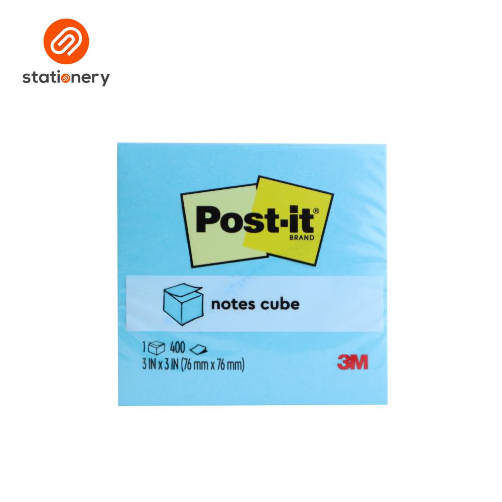 3M Post It Notes 3x3" Colored - 400 Sheets – SM Stationery