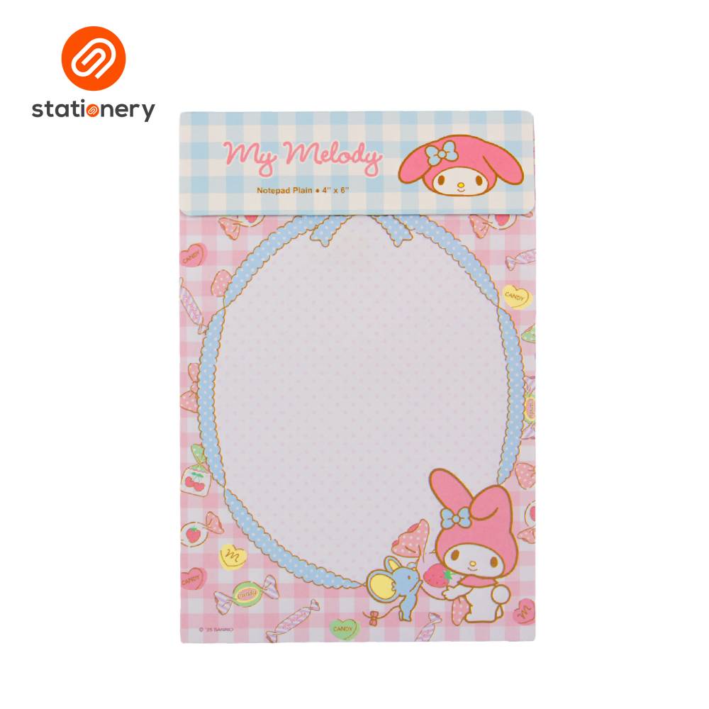 Sanrio Notepad Plain - 4x6" – SM Stationery
