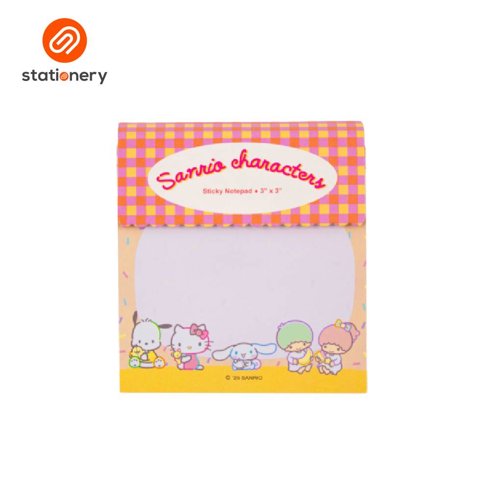 Sanrio Sticky Notes Plain Square - 3x3" – SM Stationery