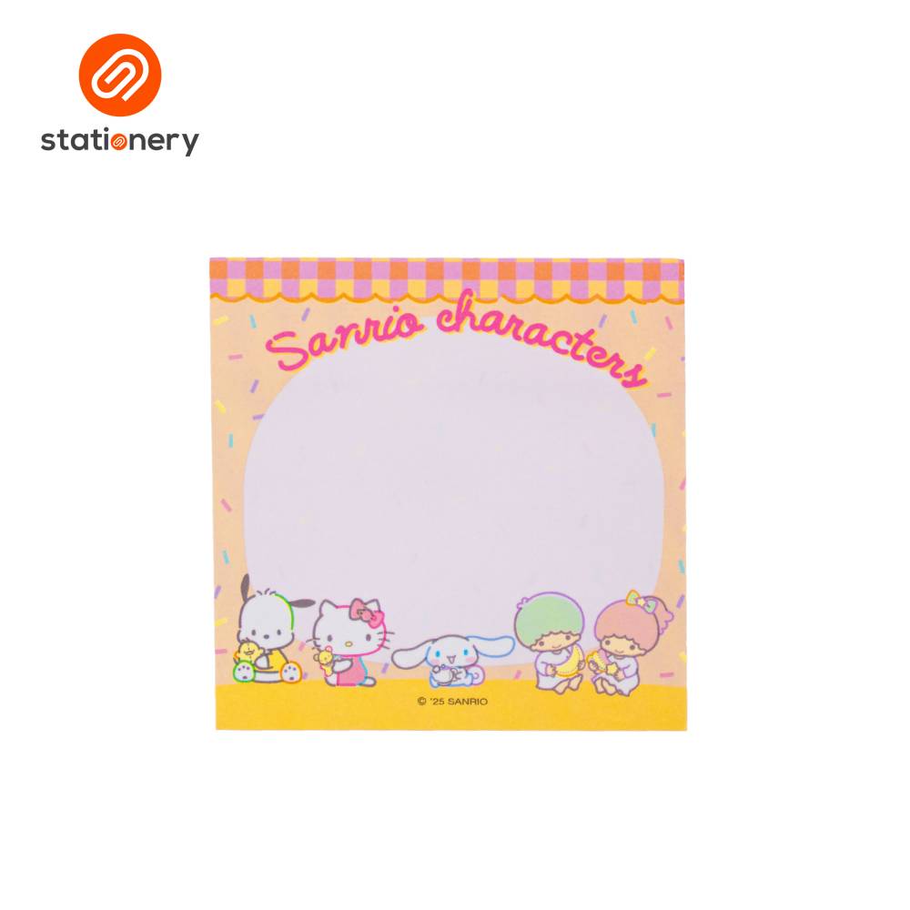 Sanrio Sticky Notes Plain Square - 3x3" – SM Stationery