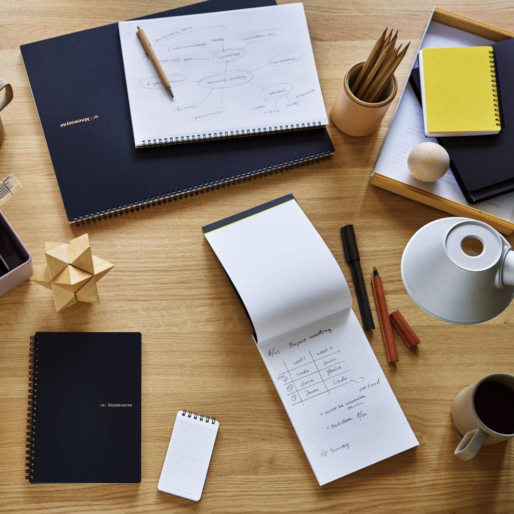 Maruman Mnemosyne N177A Top Bound Note Pad 100x180mm - 50 Sheets – SM ...