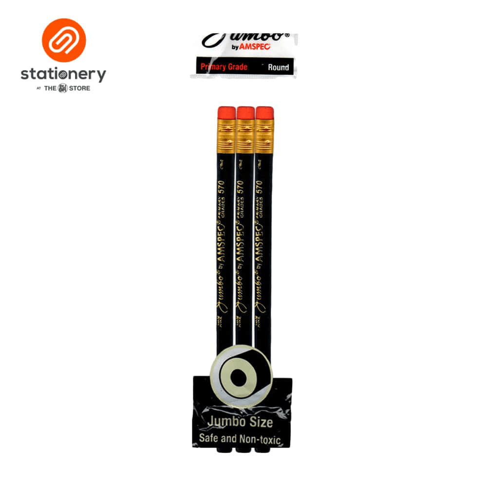 Amspec Jumbo Pencil Pack of 3 – SM Stationery