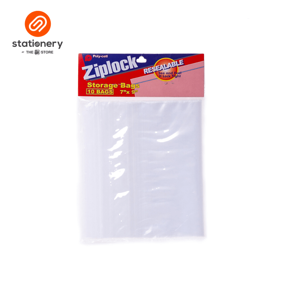 Ziplock Resealable Storage Bag 10 Bags – SM Stationery