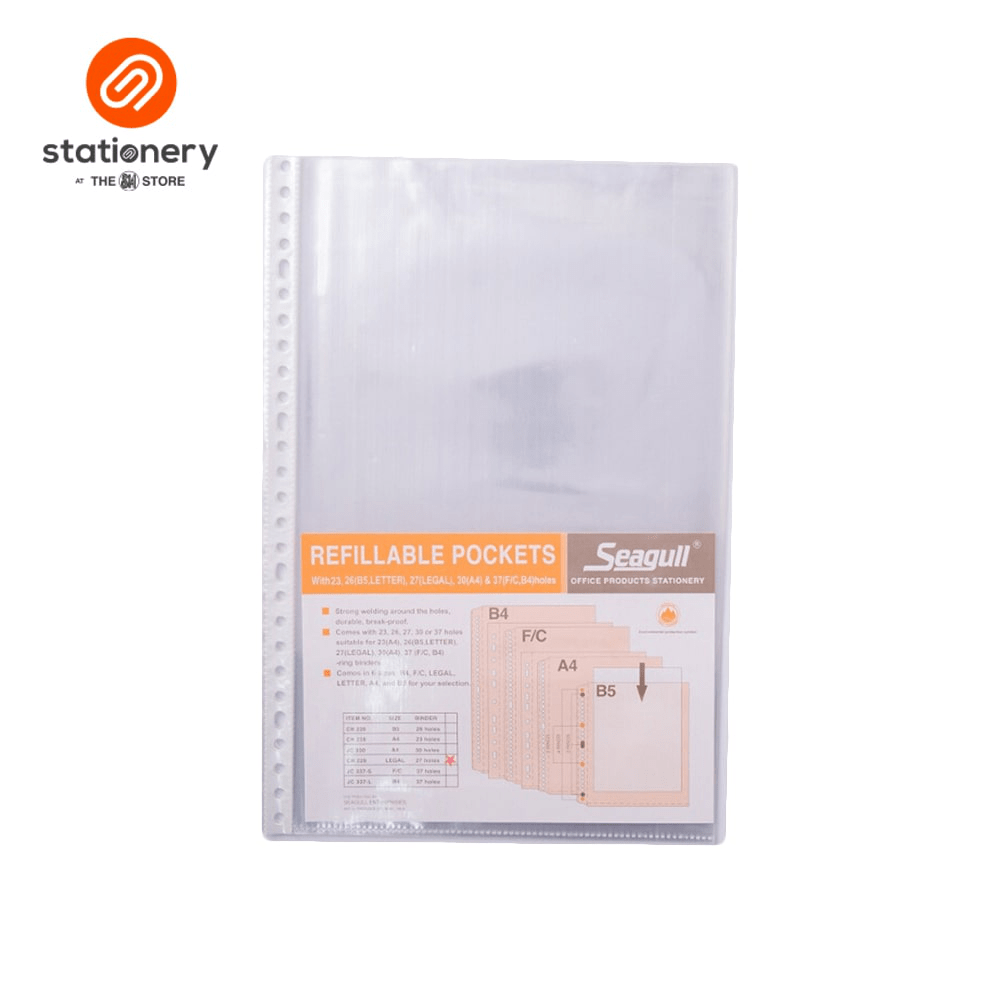 Seagull Clearbook Refill 10 Sheets – SM Stationery
