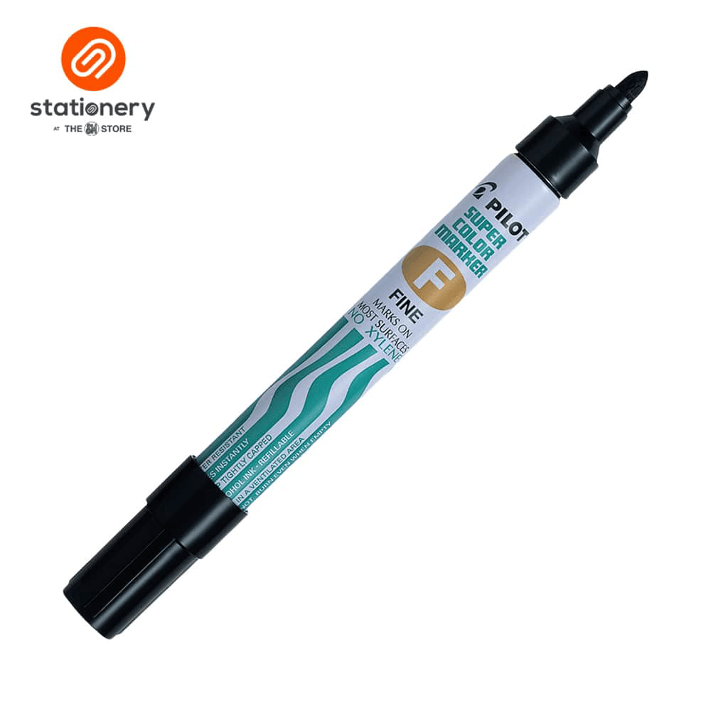 Pilot Super Color Permanent Marker Fine Black – SM Stationery