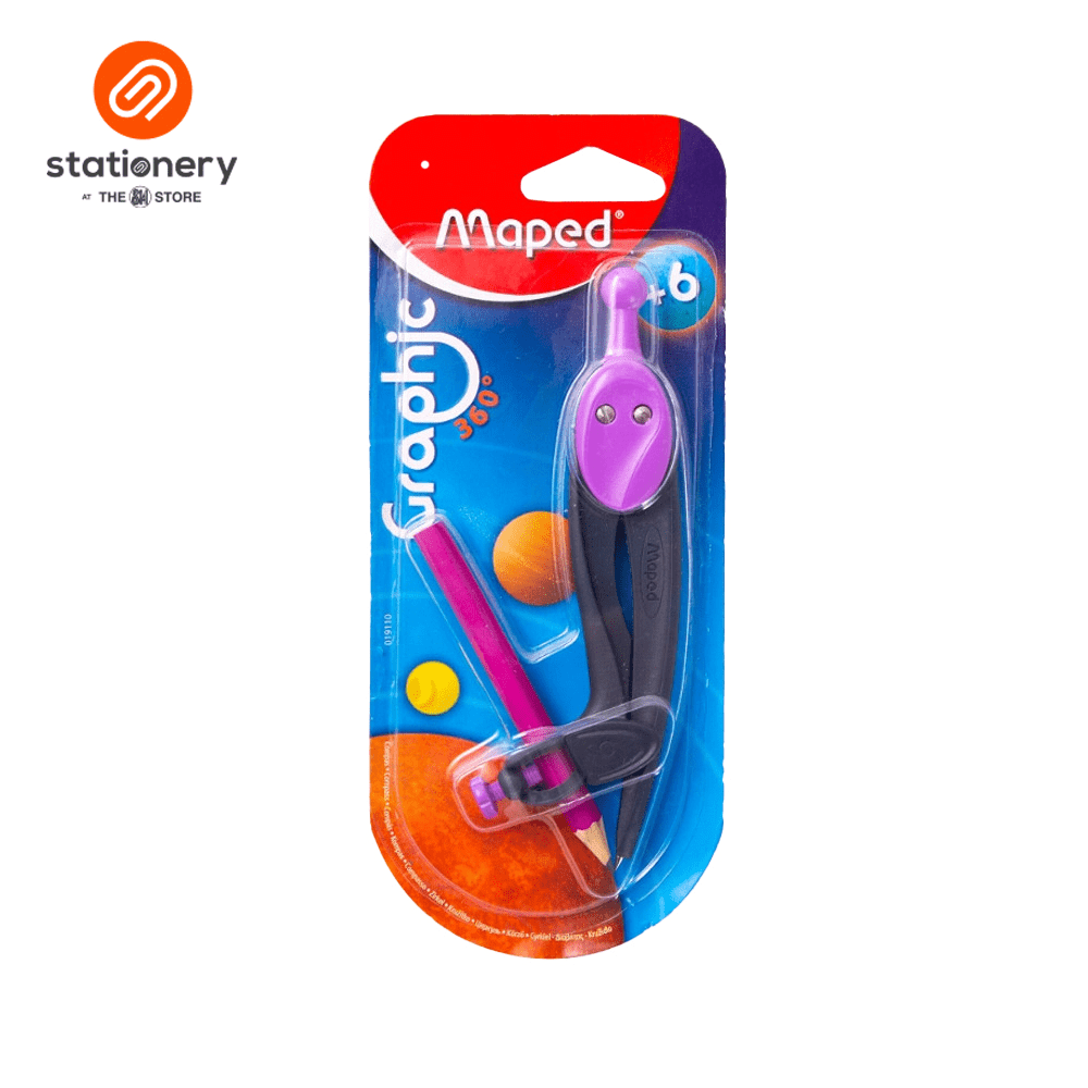 Maped Graphic 360° Compass with Universal Holder Assorted – SM Stationery