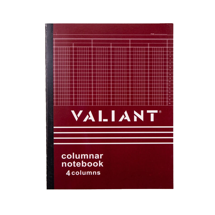 Valiant Columnar Notebook 8.5X11" 50 Leaves – SM Stationery