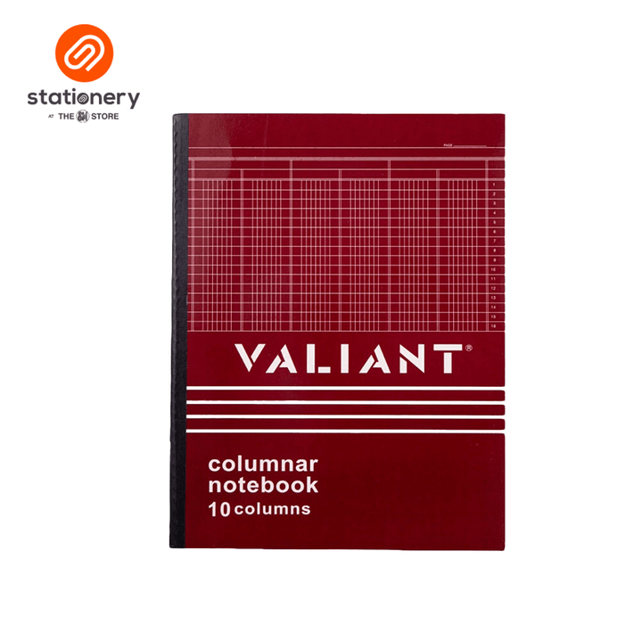 Valiant Columnar Notebook 8.5X11" 50 Leaves – SM Stationery