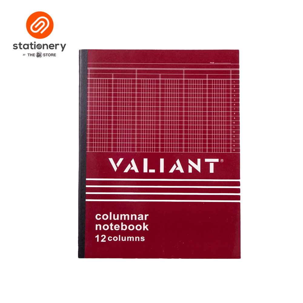Valiant Columnar Notebook 8.5X11" 50 Leaves – SM Stationery