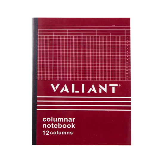 Valiant Columnar Notebook 8.5X11" 50 Leaves – SM Stationery