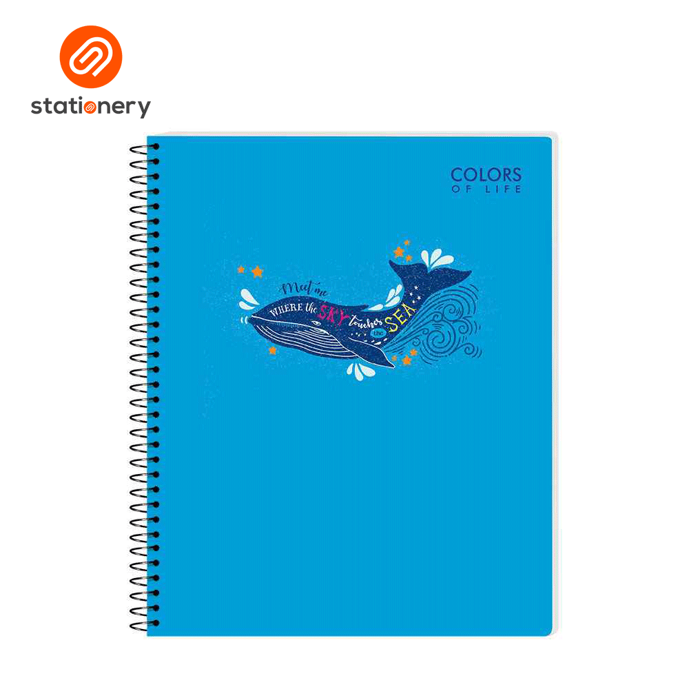 University Notebook Spiral - Assorted – SM Stationery
