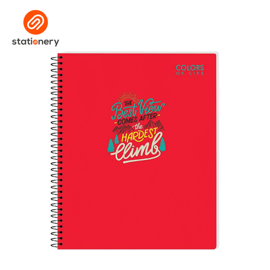 University Notebook Spiral - Assorted – SM Stationery