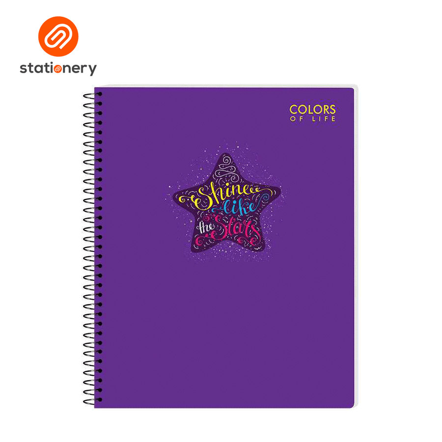 University Notebook Spiral - Assorted – SM Stationery