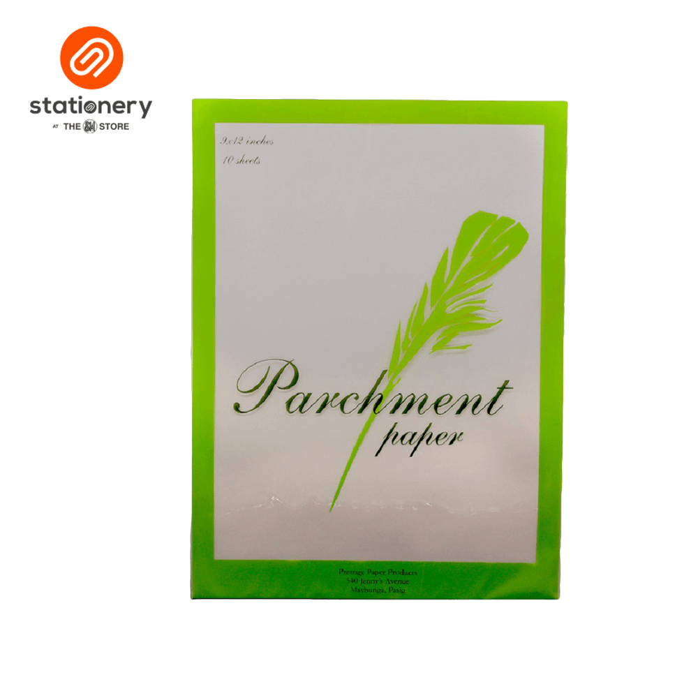 Parchment Paper 85gsm 9X12" 10 Sheets per Pack – SM Stationery